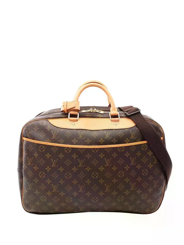 LOUIS VUITTON 2002 Monogram Alize 24 Heures Travel Bag