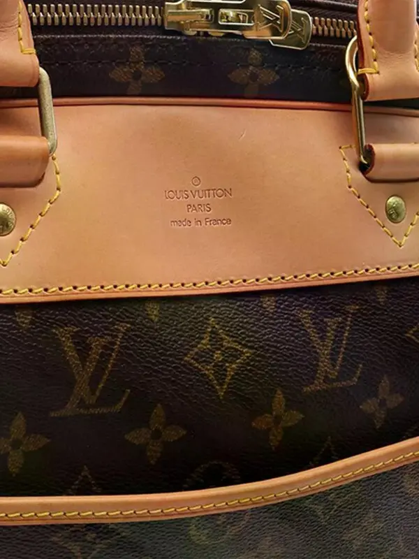 LOUIS VUITTON 2002 Monogram Alize 24 Heures Travel Bag