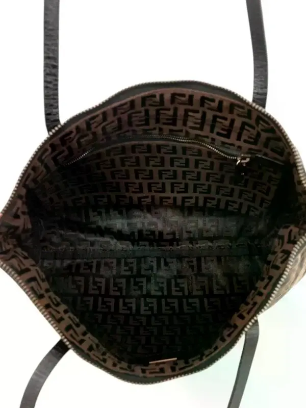 Fendi Zucchino Canvas Tote Bag