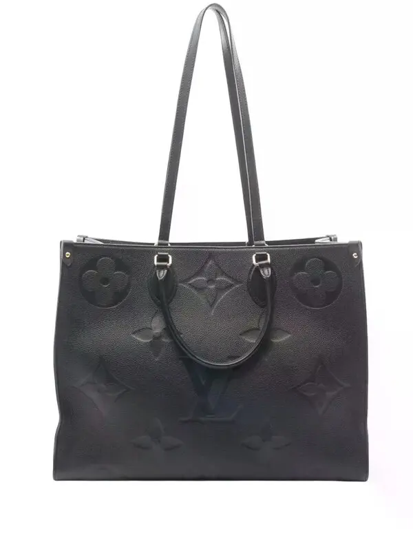 LOUIS VUITTON 2021-2026 Monogram Empreinte Onthego Gm Satchel - Black