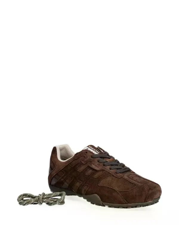 Geox Suede-panelled Sneakers
