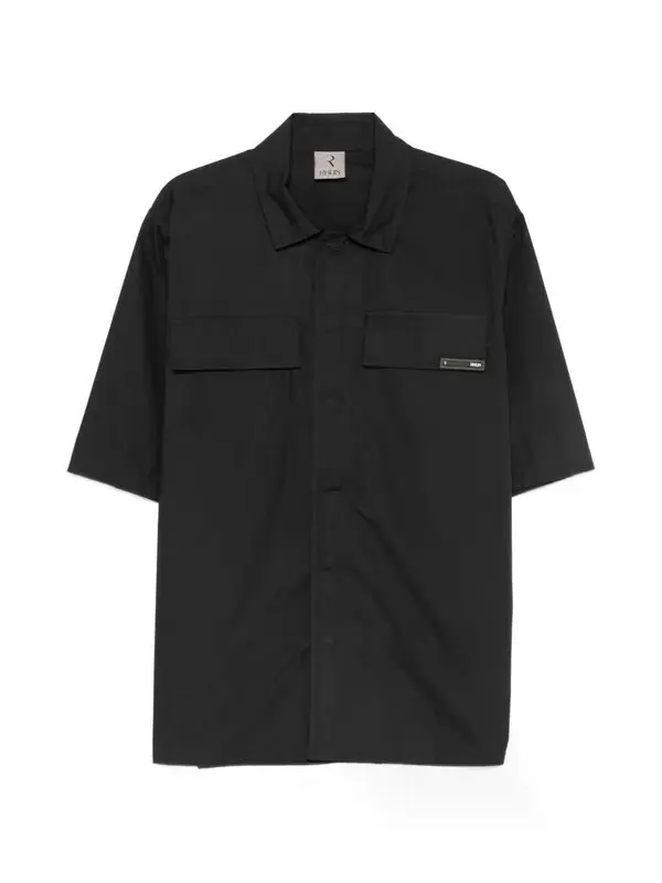 RHUN Short-sleeved Flap-pocket Shirt