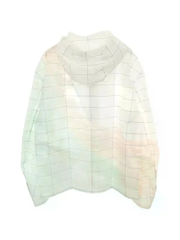 Hermès 2010s Hooded Check Jacket