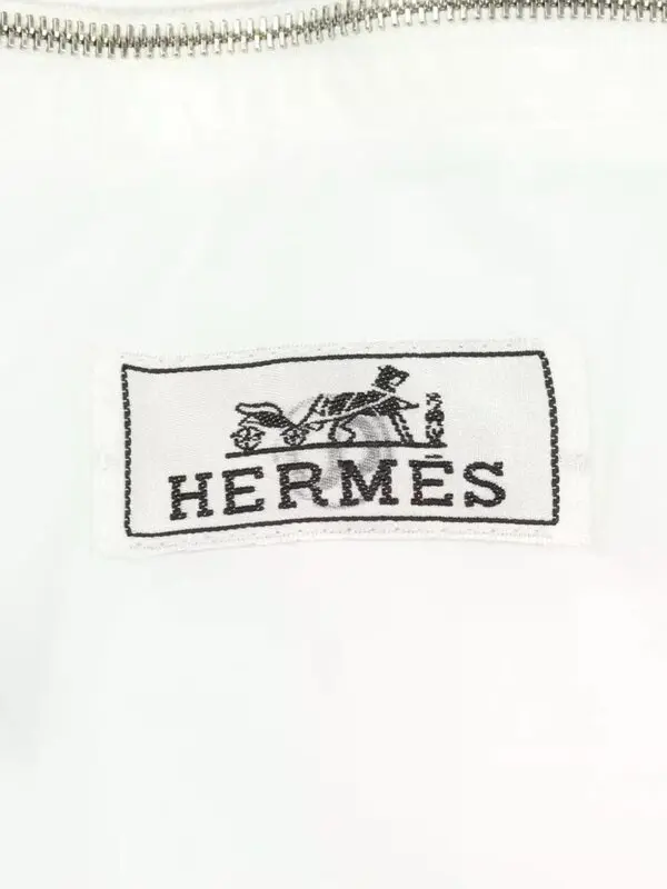 Hermès 2010s Hooded Check Jacket