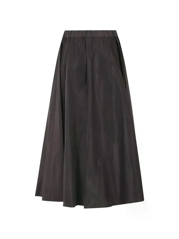 Aspesi Elasticated-waistband Flared Midi Skirt