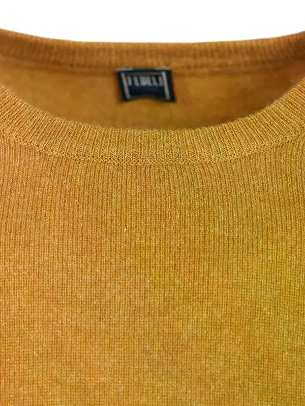 Fedeli Fine-knit Crew-neck Sweater