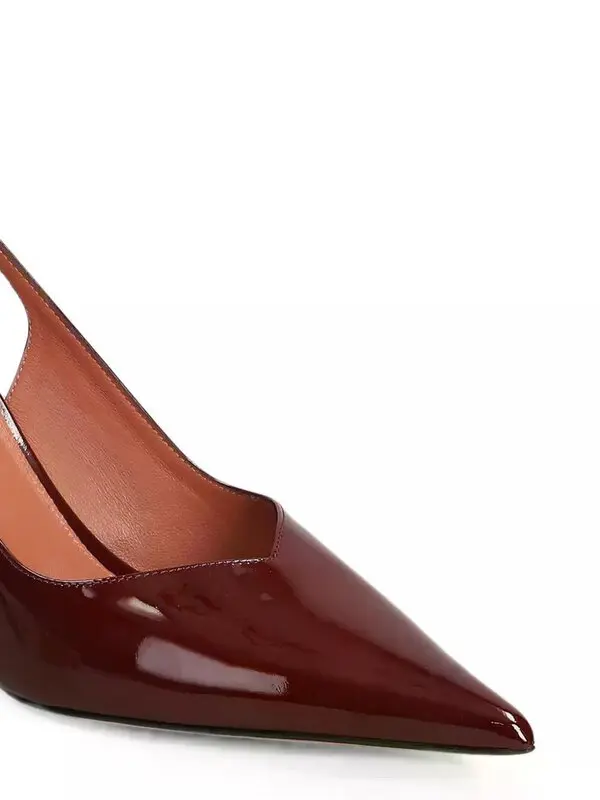 CASTAGNA Darya Pointed-toe Slingback Pumps