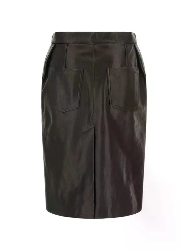 Magda Butrym Pleated Midi Skirt