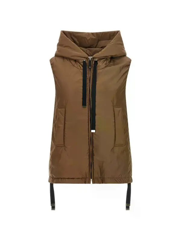 Max Mara Greengo Padded Vest - Brown