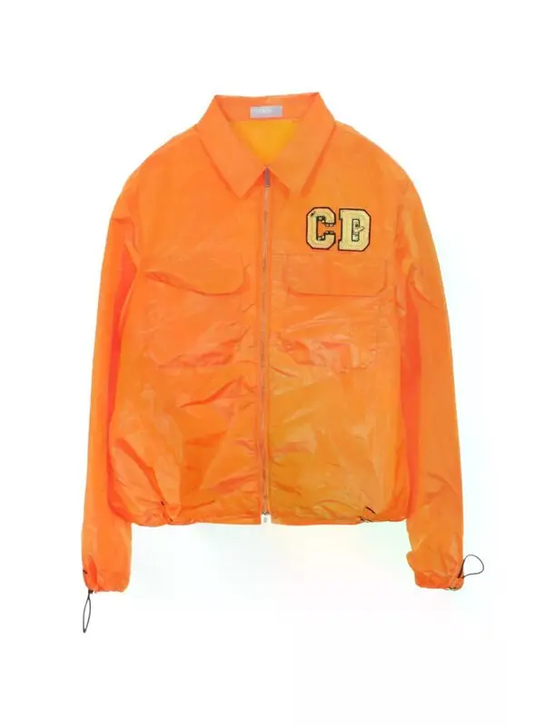 Dior X Kenny Scharf 2000s Zip-fastening Jacket - Orange