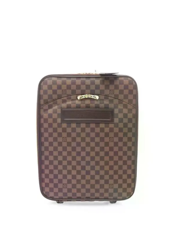 LOUIS VUITTON 2003 Damier Ebene Pegas 45 Suitcase