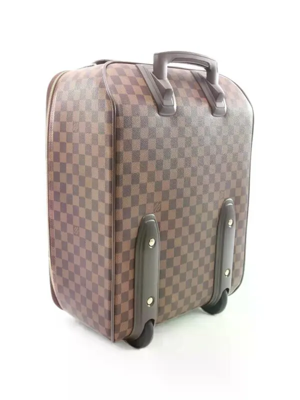 LOUIS VUITTON 2003 Damier Ebene Pegas 45 Suitcase