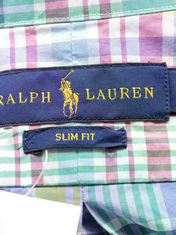Ralph Lauren Plaid Button-down Shirt - Blue