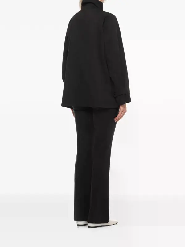 EMME High-neck Raglan-sleeve Raincoat