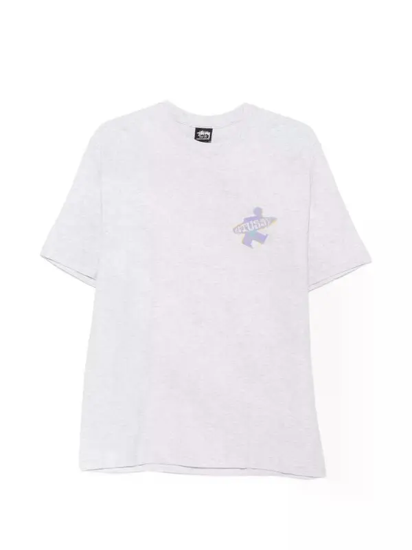 StÜssy Graphic-print T-shirt - Grey