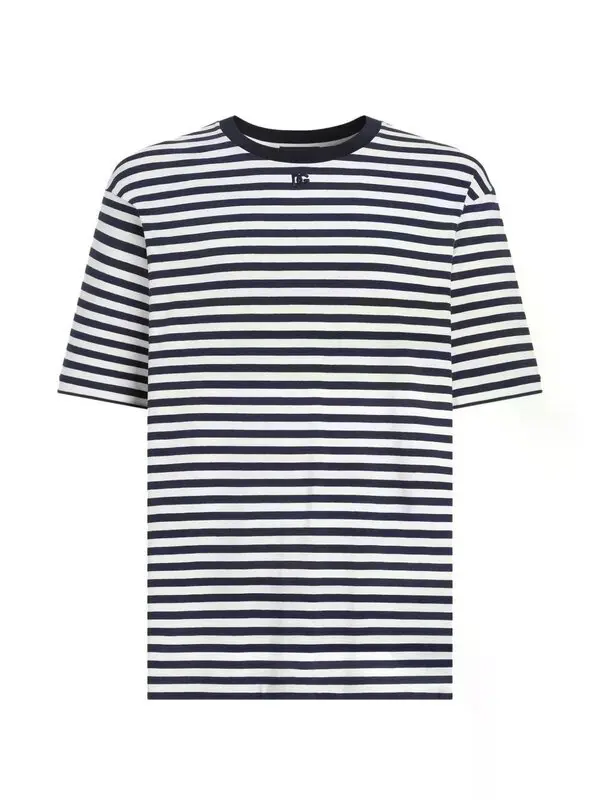 Dolce & Gabbana Striped Jersey T-shirt - Blue