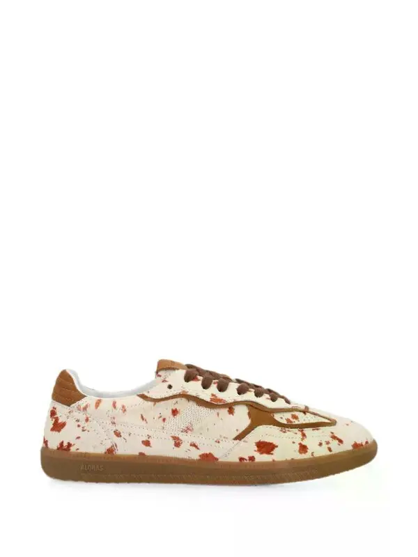 ALOHAS Tb.490 Rife Animal-print Leather Sneakers - Neutrals