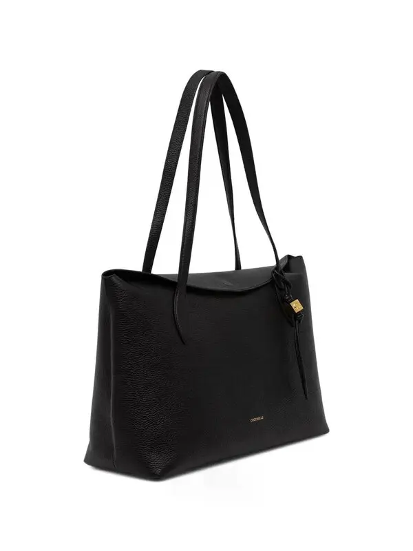 COCCINELLE Top-handles Leather Tote Bag - Black