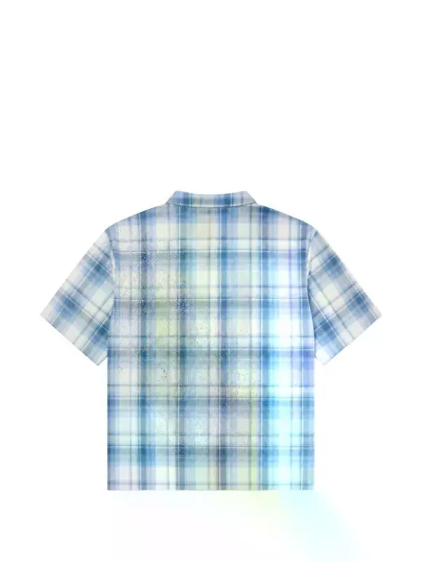 GUAPI Glacier Plaid Crystal-embellished Shirt