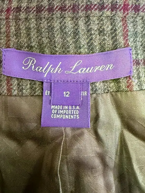 Ralph Lauren Houndstooth Single-breasted Jacket
