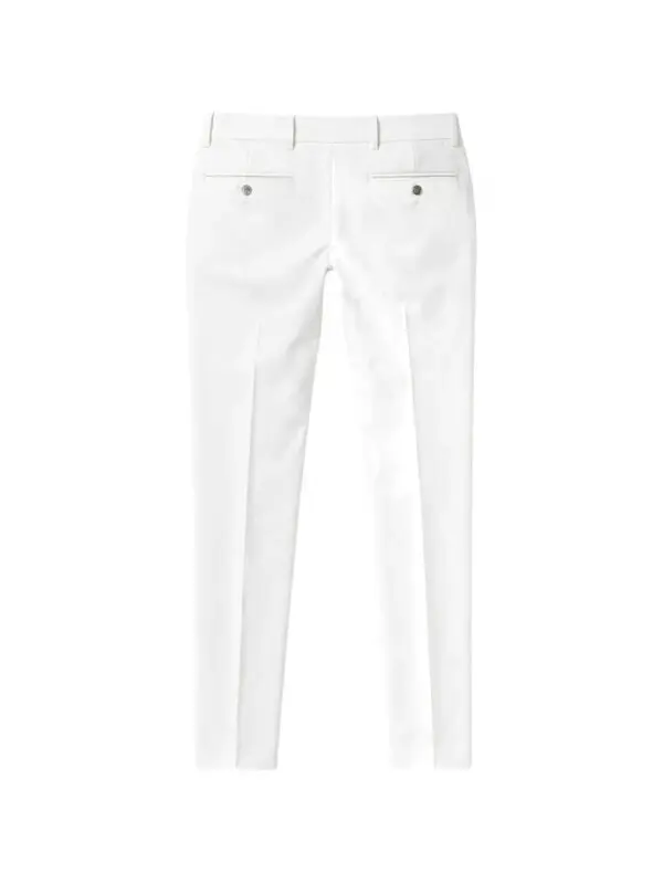 PAOLO PECORA Ring-detail Tailored Trousers