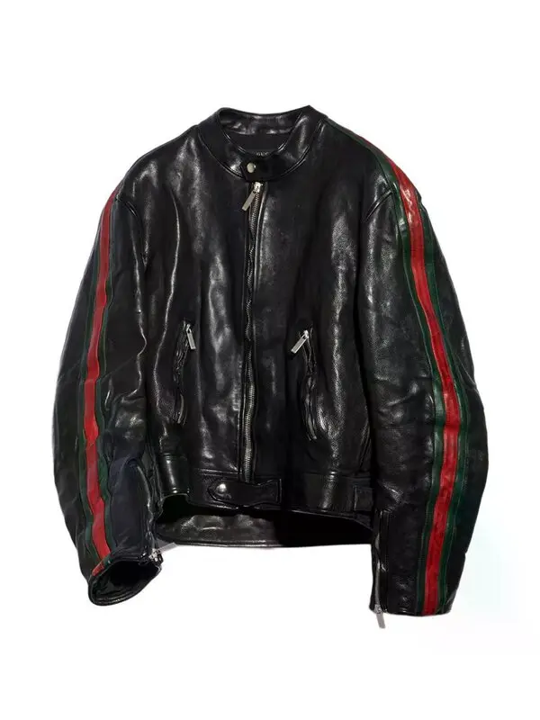 Gucci Leather Biker Jacket