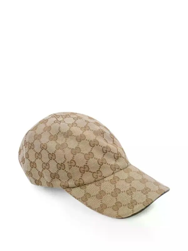 Gucci Gg Canvas Cap - Neutrals