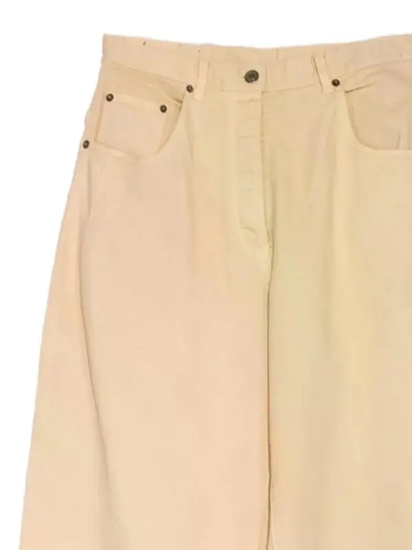 N°21 Tonal-topstitching Wide-leg Jeans