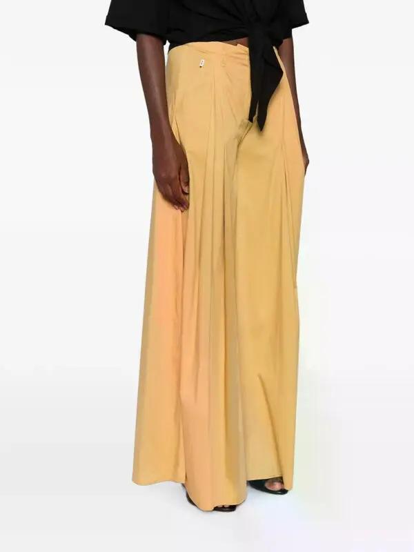 JIJIL Pleated Palazzo Pants
