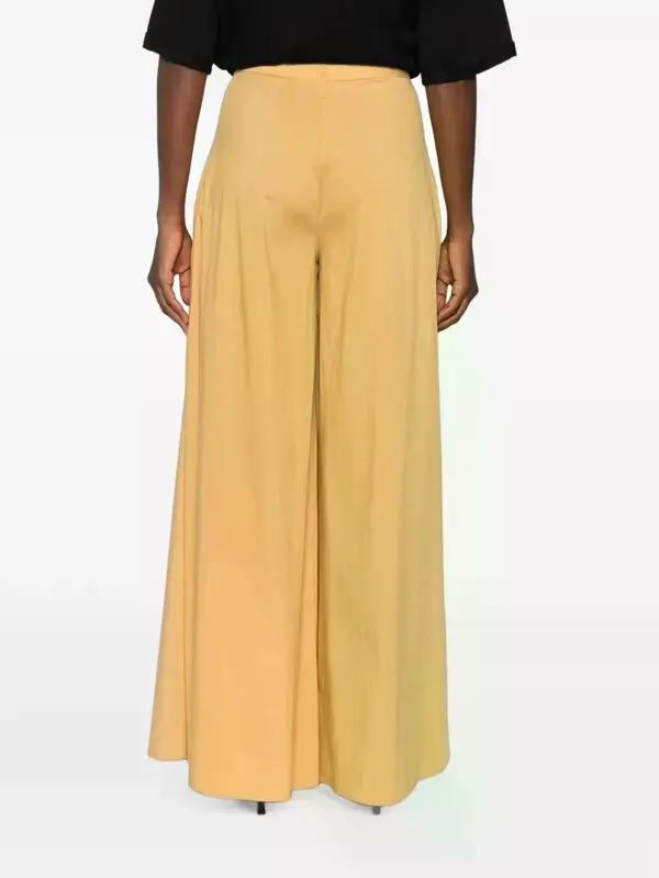 JIJIL Pleated Palazzo Pants