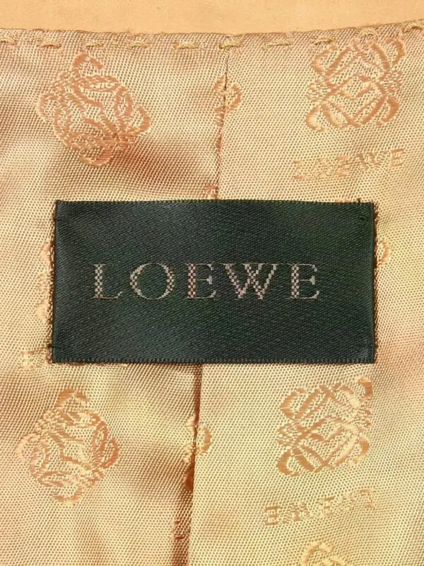 Loewe 2000s Tailored Suede Jacket
