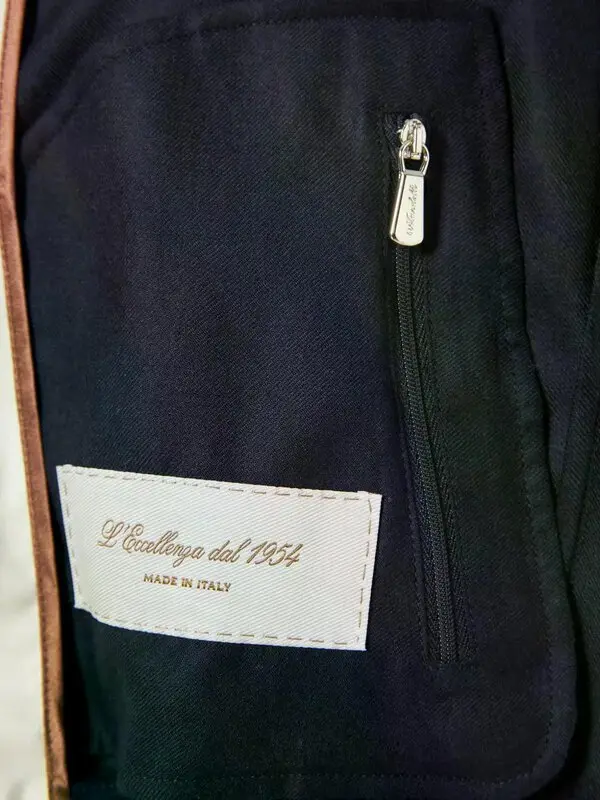 MANDELLI Zip-up High-neck Jacket