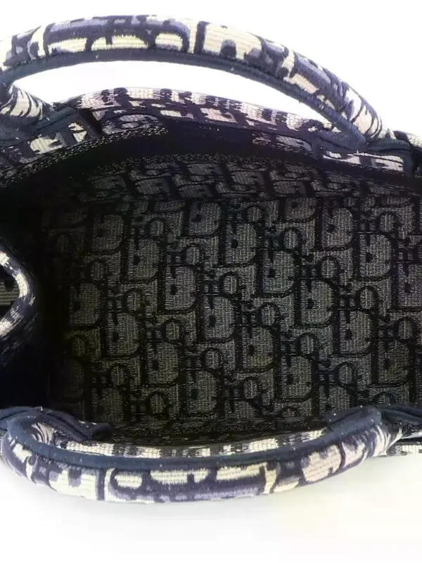 Dior Book Oblique Canvas Small Tote Bag