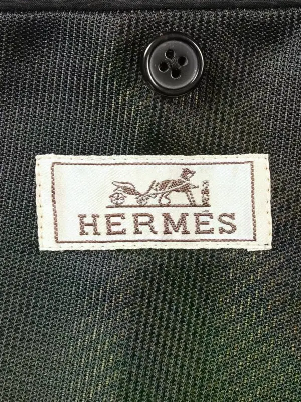 Hermès 2010s Buttoned Blazer