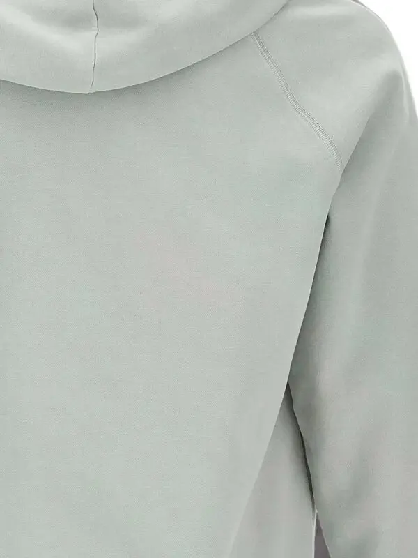 BLAUER. Logo-patch Raglan-sleeve Hoodie