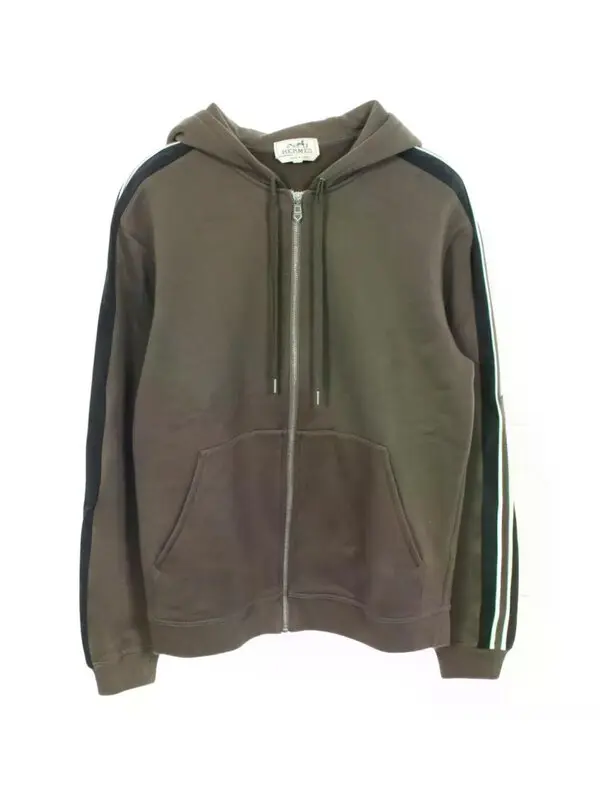 Hermès 2000s Run H Zip-fastening Sweatshirt - Grey