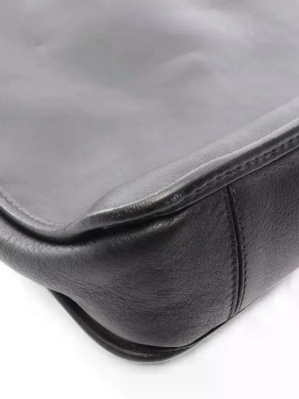 Loewe 2000s Anagram-detail Leather Briefcase