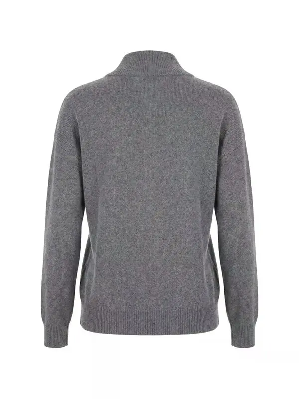 Peserico Sequin Embellished Zip-up Cardigan
