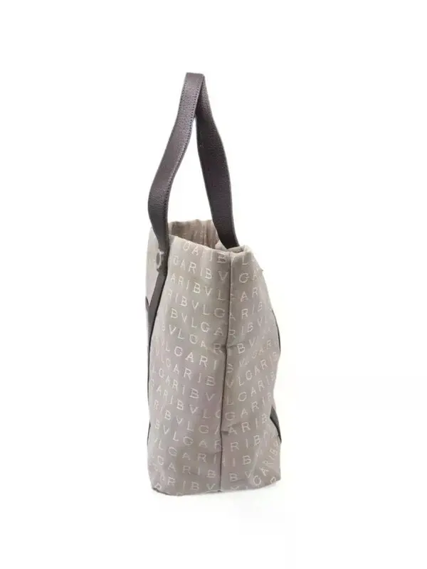 BVLGARI 2000-2010s Logo Mania Tote Bag