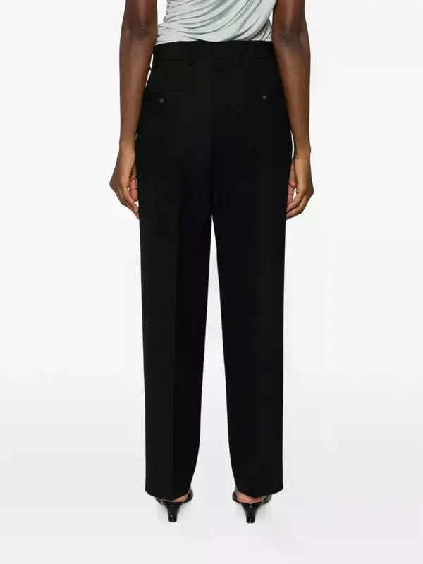 TOTEME Pleated Straight-leg Trousers