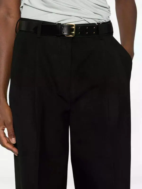 TOTEME Pleated Straight-leg Trousers