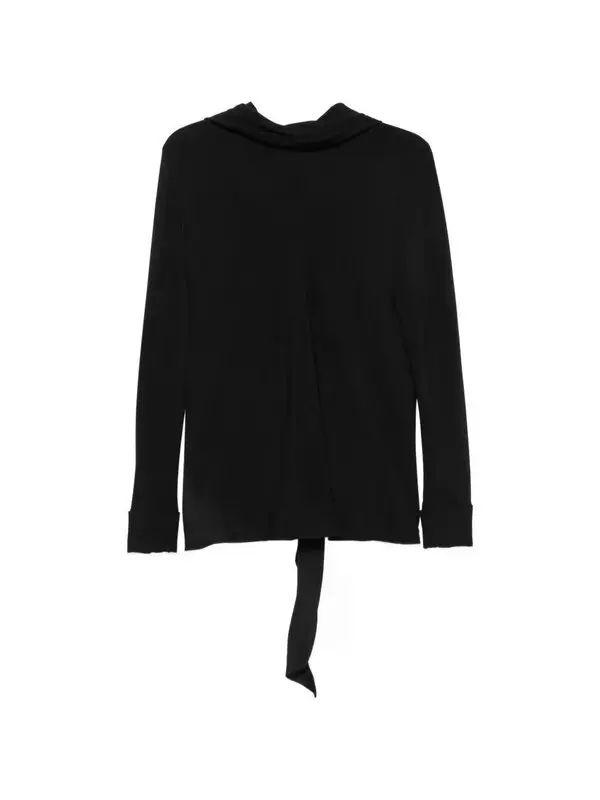 THE ROW Evo Long-sleeve Blouse - Black