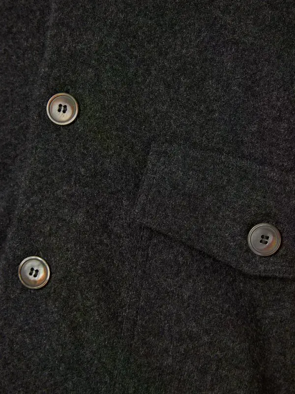 GRAN SASSO Button-up Pocket-detail Cardigan - Grey