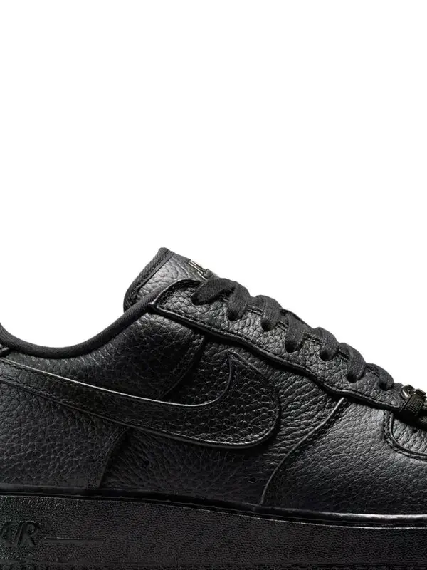 Nike Air Force 1 Lace-up Sneakers - Black