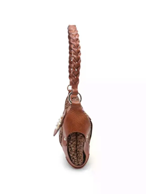 Valentino Garavani Vlogo Crochet Shoulder Bag