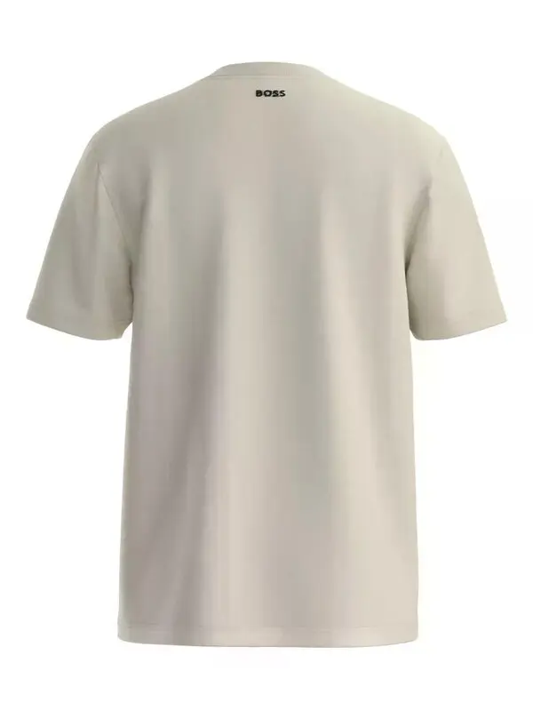 BOSS Emed-logo T-shirt - Neutrals