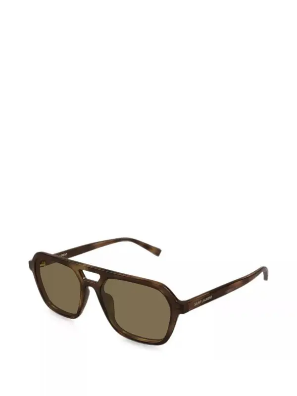 Saint Laurent Geometric-frame Sunglasses