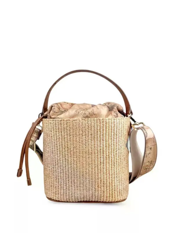 ALVIERO MARTINI 1° CLASSE Geo Map Bucket Bag