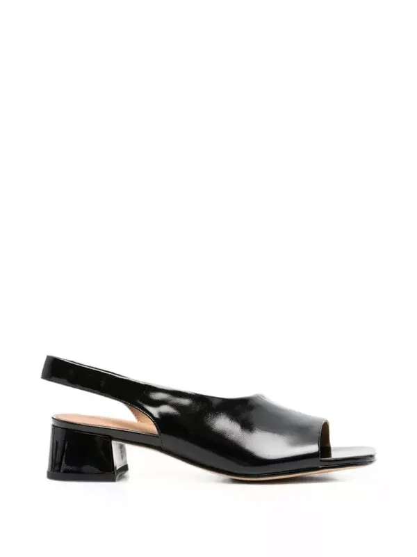LINDA BAUMANN Slingback Block-heel Sandals