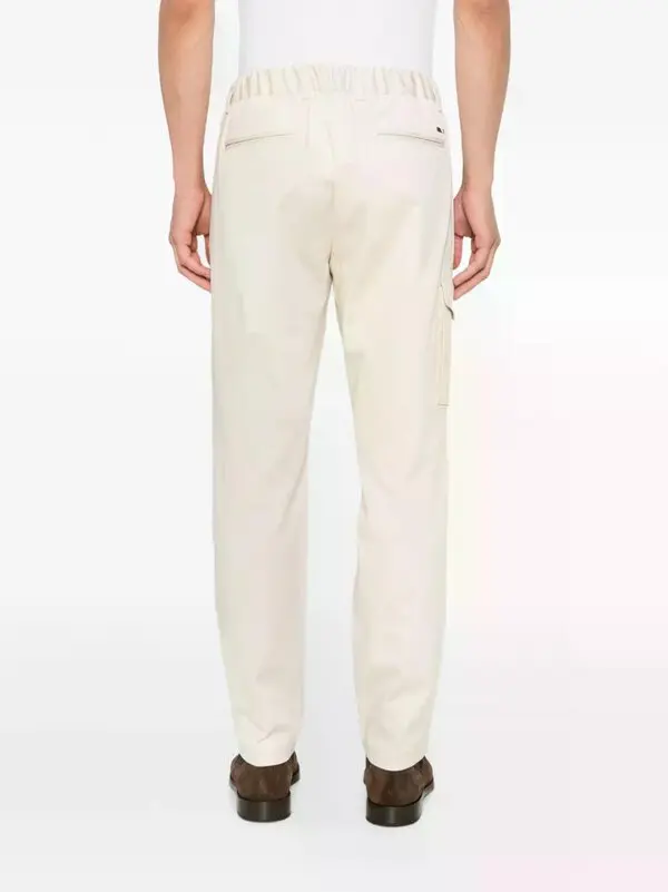 Herno Drawstring Waistband Cargo Pocket Trousers